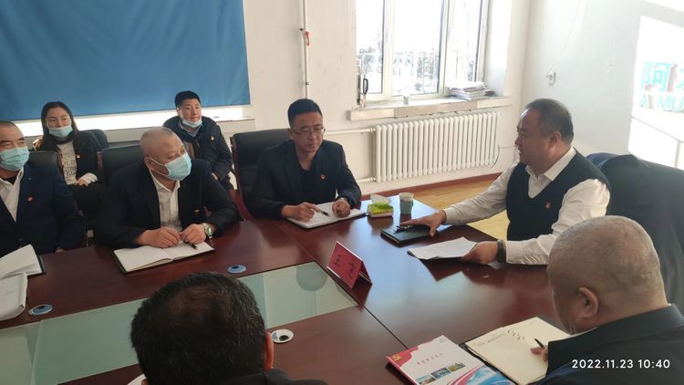 【新动态】阿木尔林业局党委副书记王飞深入阿木尔国家湿地公园管理局检查指导党建工作 - 关注森林